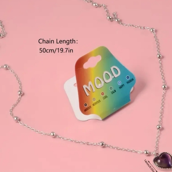 Tilly's | Jewelry | Mood Changing Necklace Color Changing | Poshmark